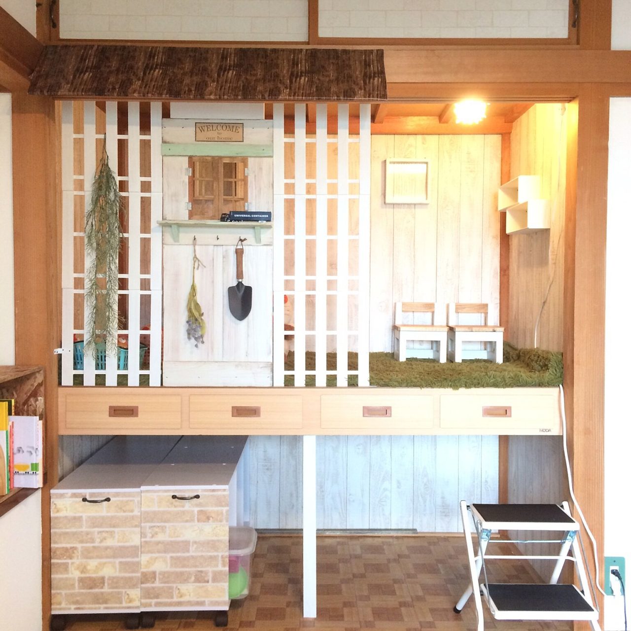 押し入れのDIYが進化中！賃貸でもOKな子ども部屋の実例集 | インテリアまとめサイト -LUV INTERIOR-