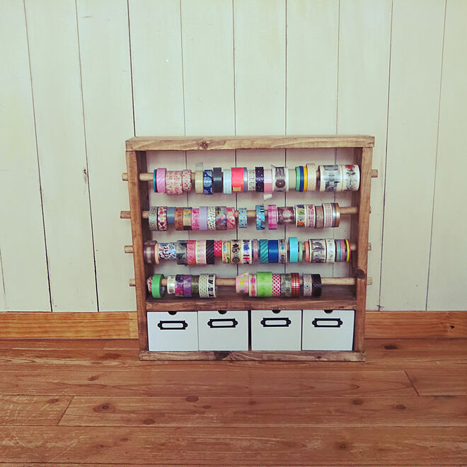 【探しやすい】マスキングテープの収納実例21選！オススメの保管ケースや収納のコツは？ | インテリアまとめサイト -LUV INTERIOR-