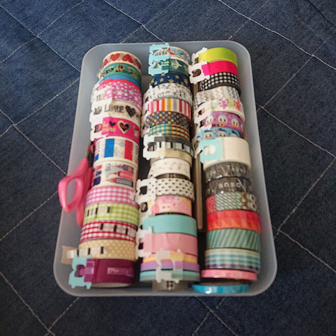 【探しやすい】マスキングテープの収納実例21選！オススメの保管ケースや収納のコツは？ | インテリアまとめサイト -LUV INTERIOR-